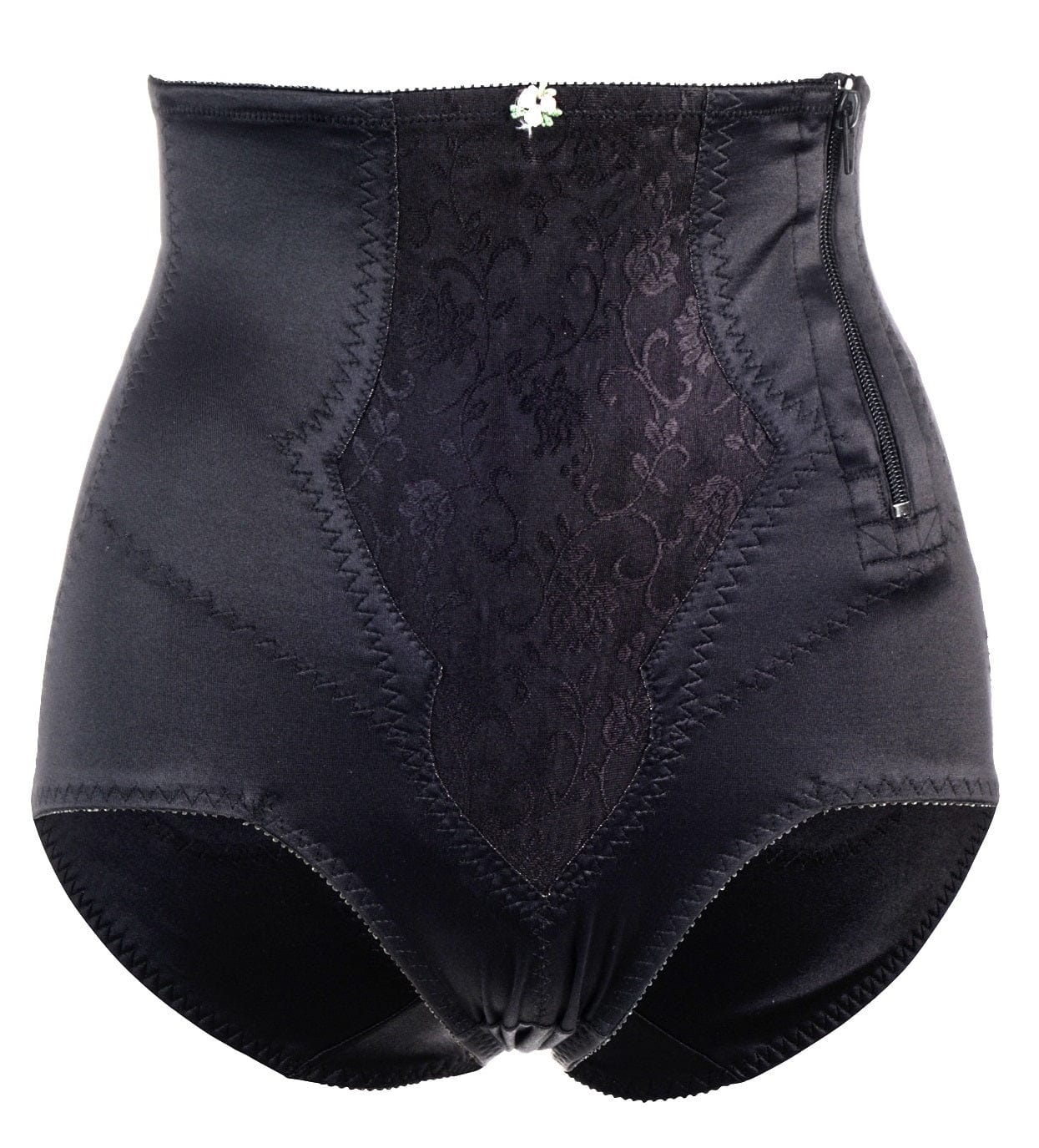 Cortland Style 4205 White High Waist Brief With Zipper – Rago Shapewear