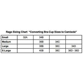 Rago Style 9191 Satin and Lace Beige Stretch Camisole – Rago Shapewear