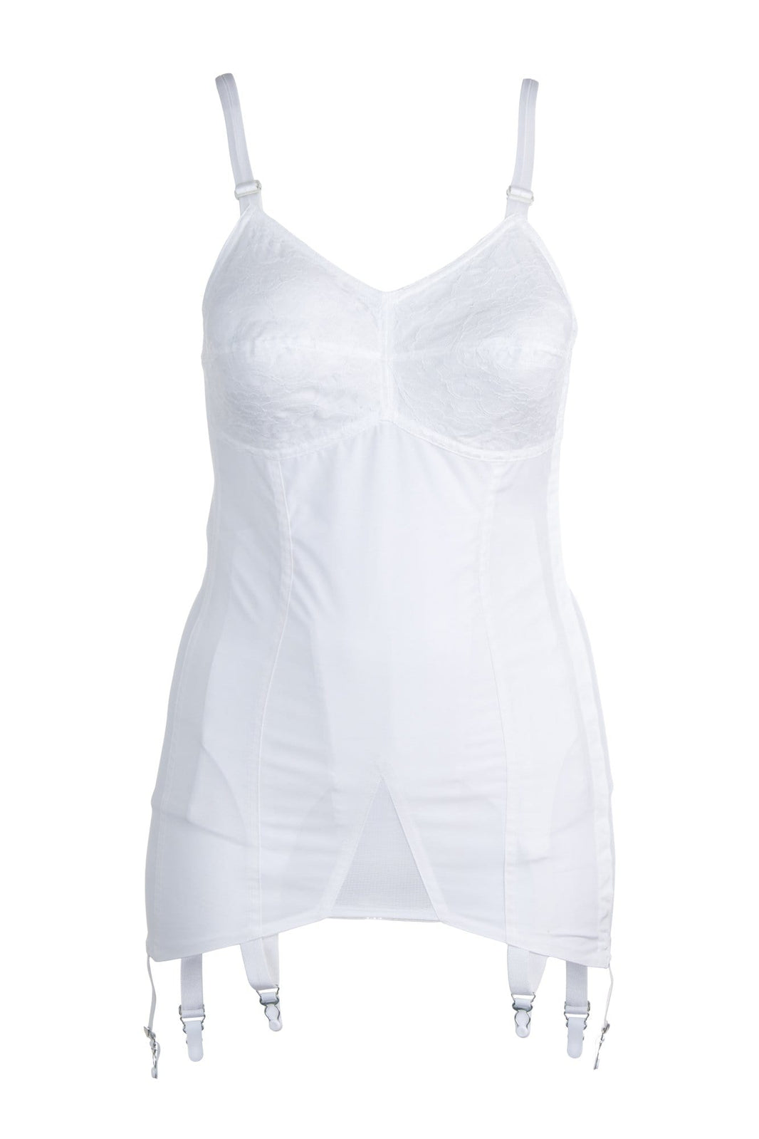 Women's Rago High Waisted Open Bottom Girdles with Garters – Rago Shapewear