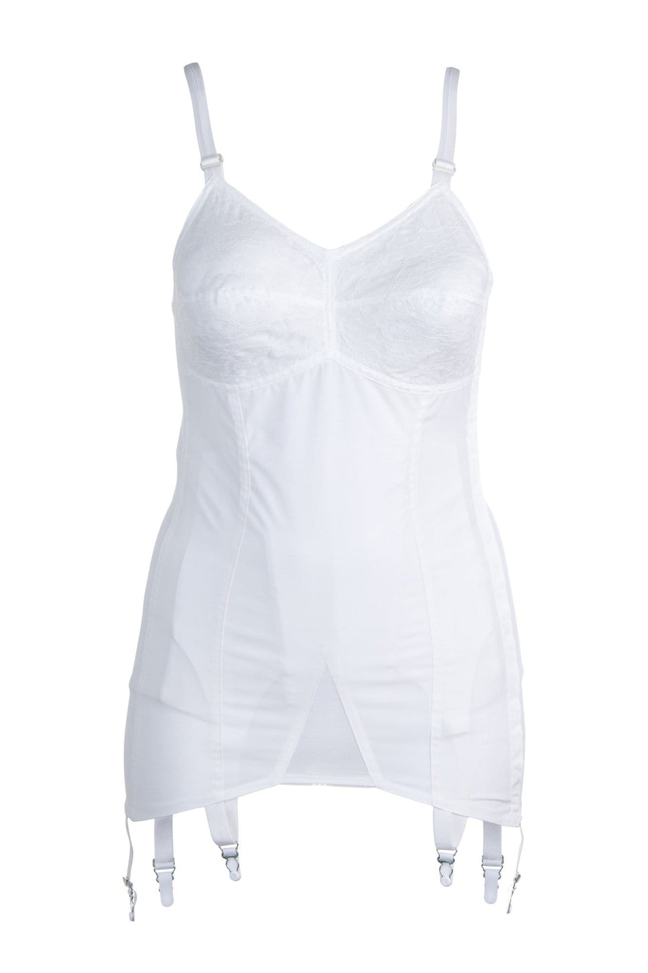 Women's Rago High Waisted Open Bottom Girdles with Garters – Rago Shapewear