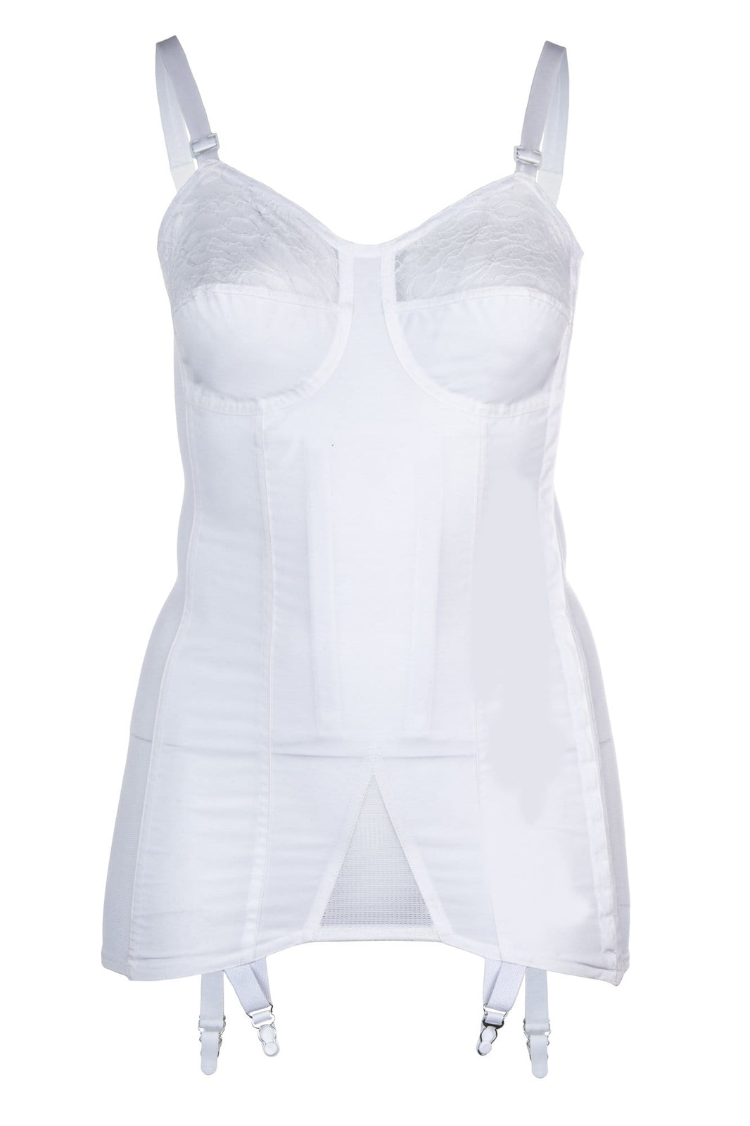 Women's Rago High Waisted Open Bottom Girdles with Garters – Rago Shapewear