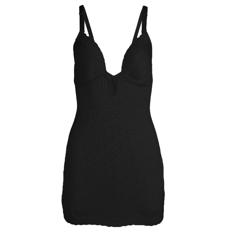 Cortland 9022 Teddy Chemise Shapewear with Open Corselette – Rago Shapewear